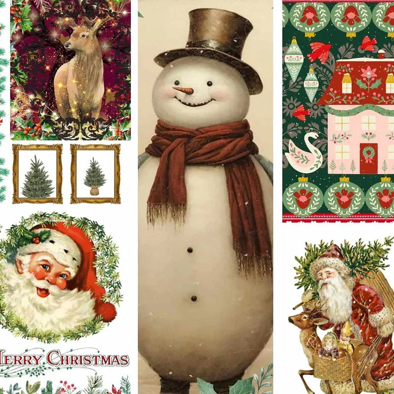 Snow time like Christmas - Made By Marley Decoupage Paper – Muckabout