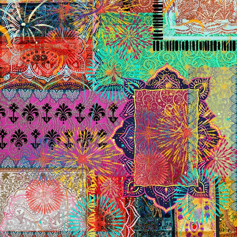 Fireworks - Made By Marley Decoupage Paper – Muckabout