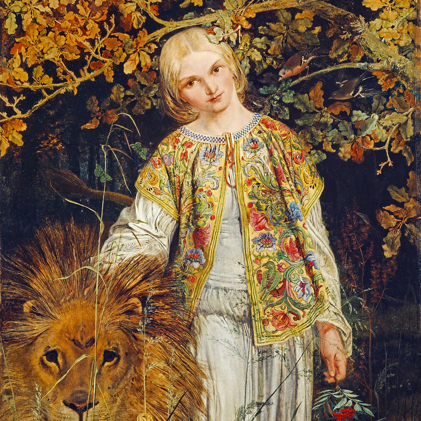 Una and the lion - Made By Marley Decoupage Paper – Muckabout