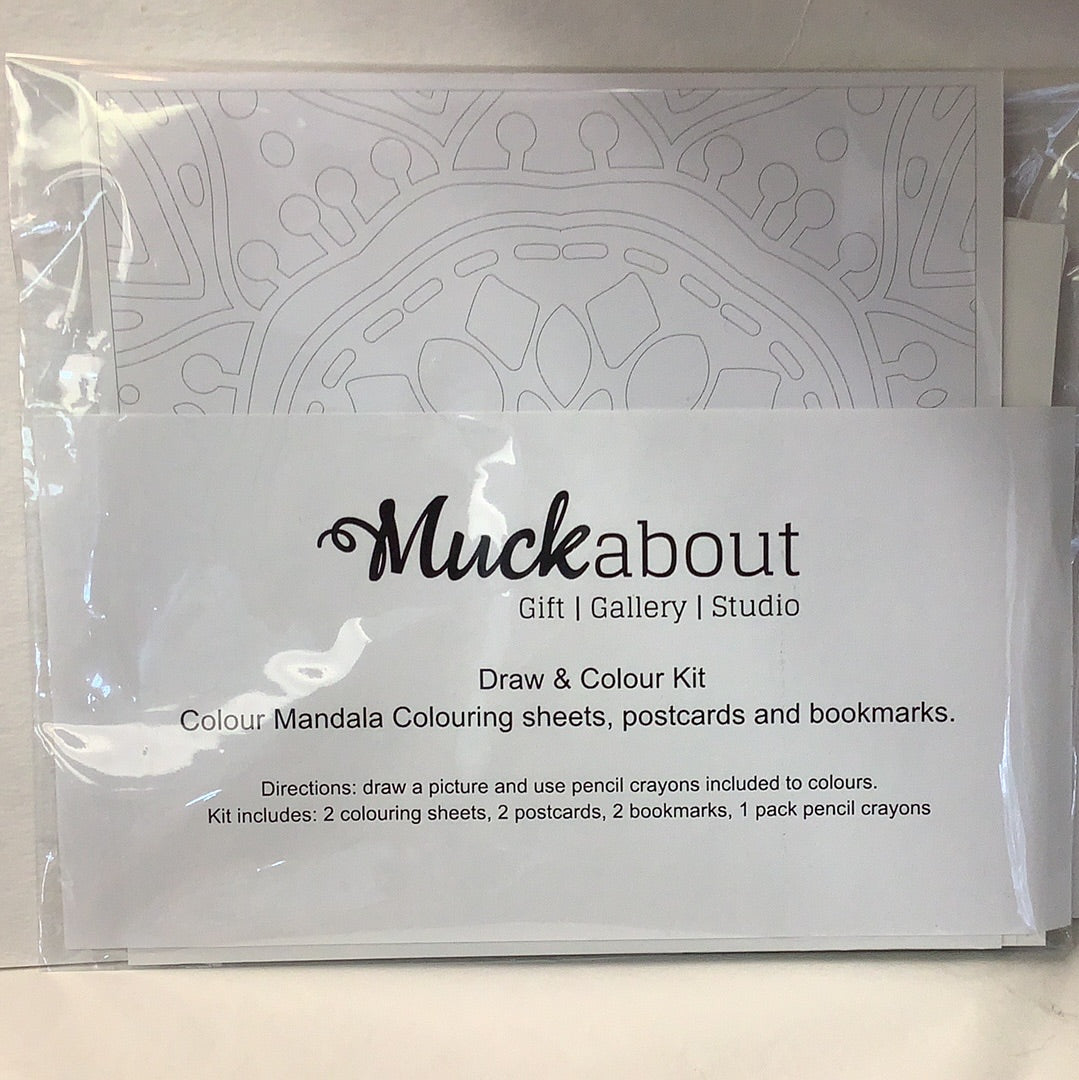 Draw & Colour Kit – Muckabout