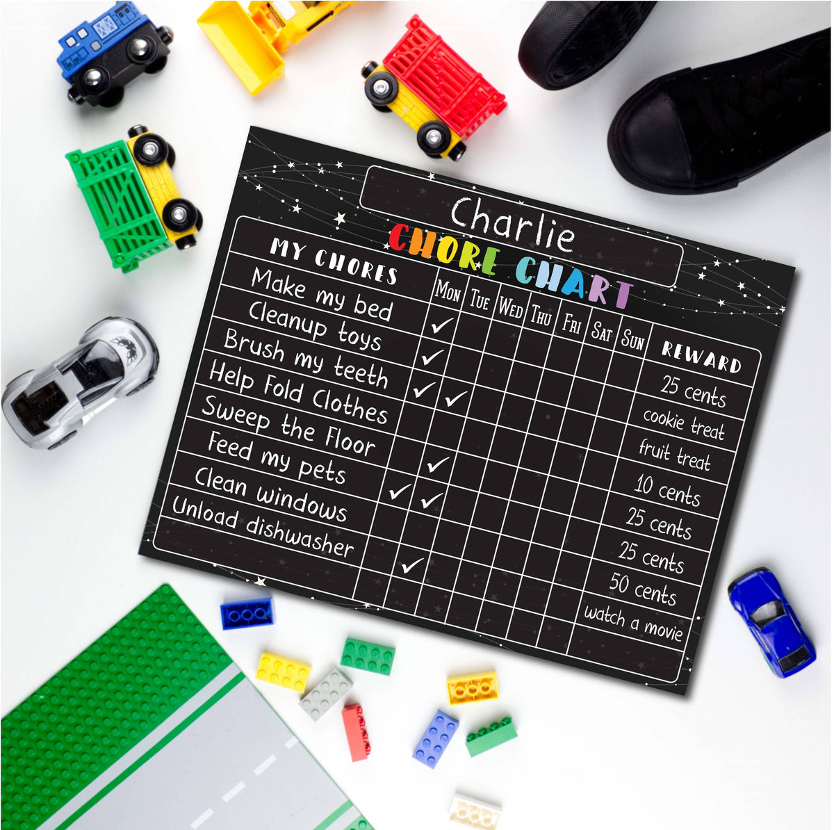 Reusable Chore Chart – Muckabout